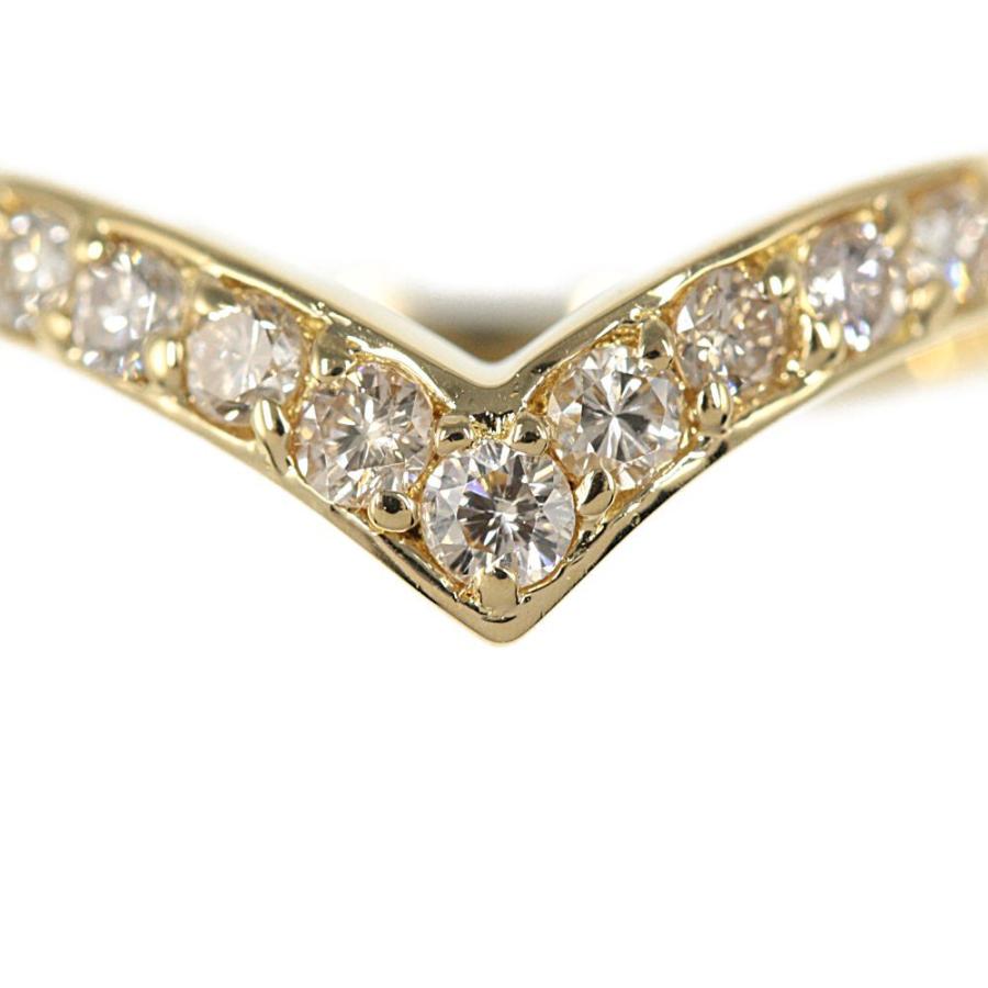 V字 9P ダイヤモンドリング 指輪 天然/K18YG/750-2.4g/0.3ct/13号/#53/イエローゴールド 翌日配送可/h201105/367532 : リファスタ・Yahoo ...