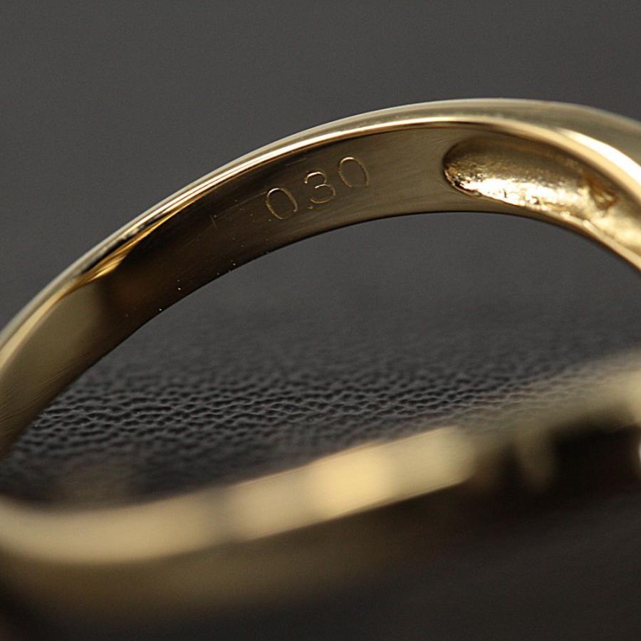 V字 9P ダイヤモンドリング 指輪 天然/K18YG/750-2.4g/0.3ct/13号/#53/イエローゴールド 翌日配送可/h201105/367532 : リファスタ・Yahoo ...