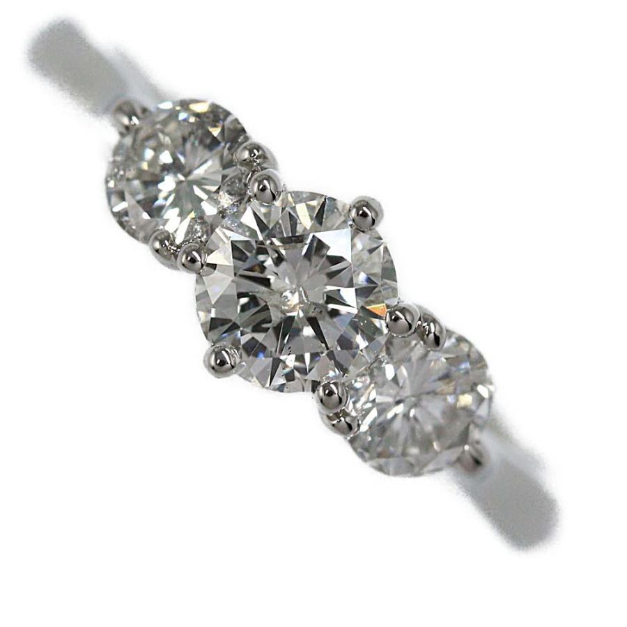 【新品】3P ダイヤモンドリング 指輪 天然/Pt900-4.2g/1.038ct/ソーティング/11号/#51/G SI2 VG-GD/プラチナ /i210428/391190 : リファス ...