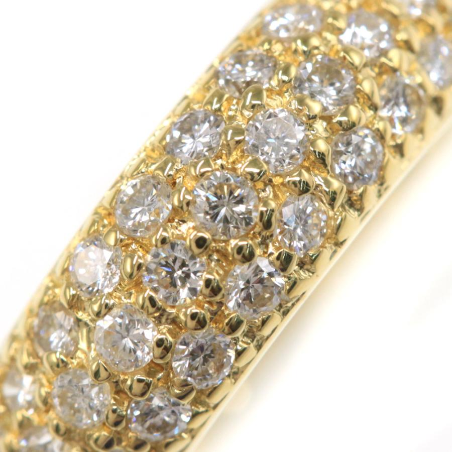 スタージュエリー 37P・パヴェ ダイヤモンドリング・指輪/K18YG/750-2.8g/0.45ct/10号/#50/イエローゴールド/STAR JEWELRY /h220803 ...