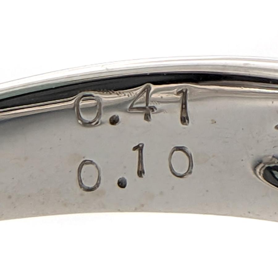 1P・ダイヤモンド・ダイヤモンドリング・指輪/K18WG/750-4g/0.41ct/FD:0.1ct/15号/#55/ホワイトゴールド 翌日配送可/h230118/471165 : リファス ...