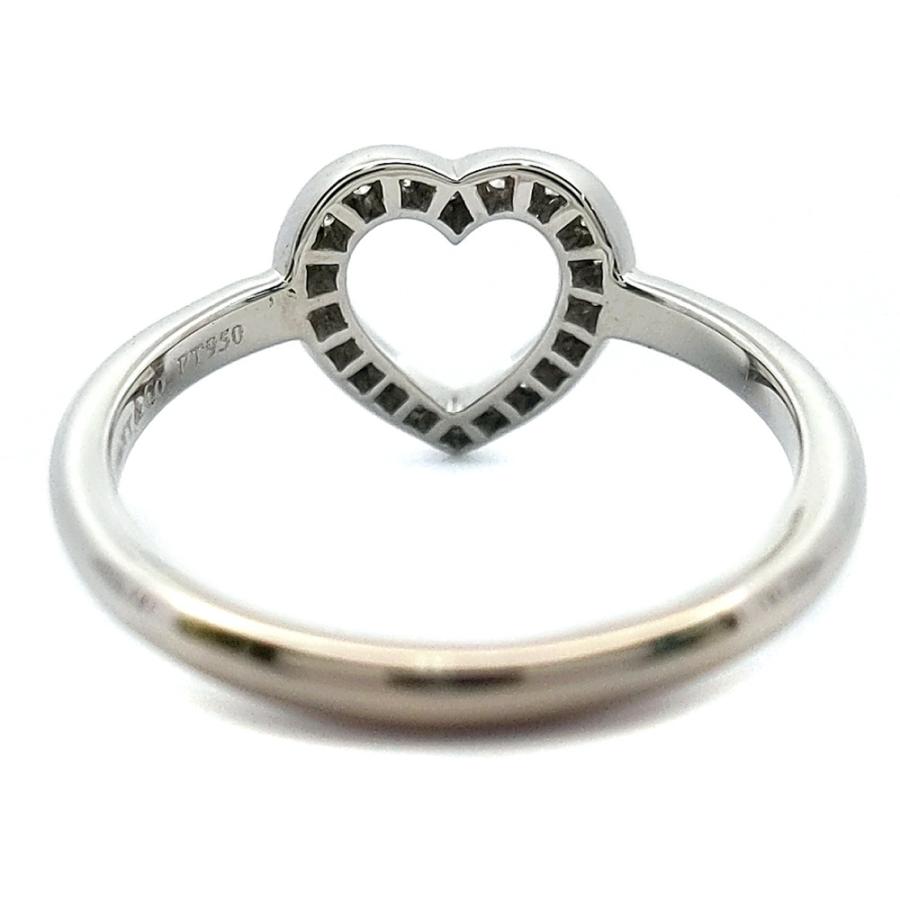 ティファニー ハウスデザイン・センチメンタル・ハートモチーフ 20P・ダイヤモンドリング/Pt950-3g/0.1ct/9号/#49/TIFFANY＆Co. /h230327/478985 ...