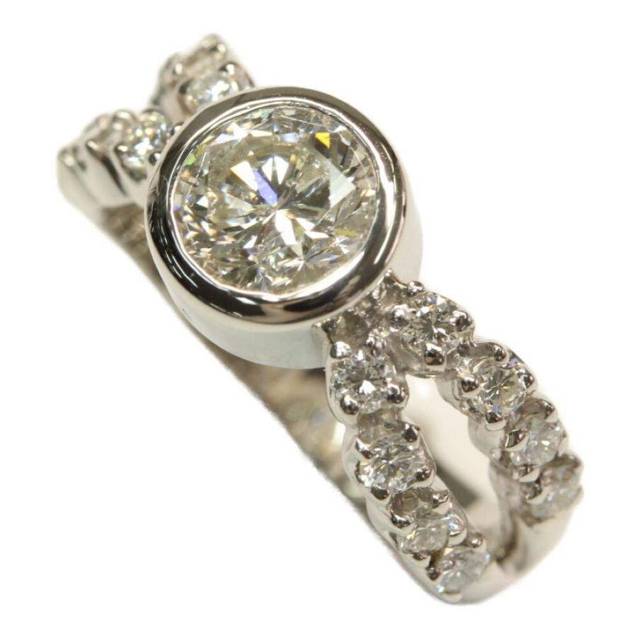 ベゼル・ダイヤモンド・ダイヤモンドリング・指輪/Pt900-7.5g/1.27ct/FD:0.57ct/11号/#51/プラチナカラー 翌日配送可/h230723/489360 : リファスタ ...