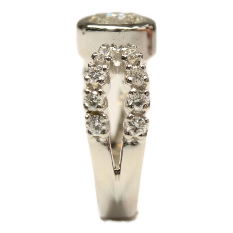 ベゼル・ダイヤモンド・ダイヤモンドリング・指輪/Pt900-7.5g/1.27ct/FD:0.57ct/11号/#51/プラチナカラー 翌日配送可/h230723/489360 : リファスタ ...