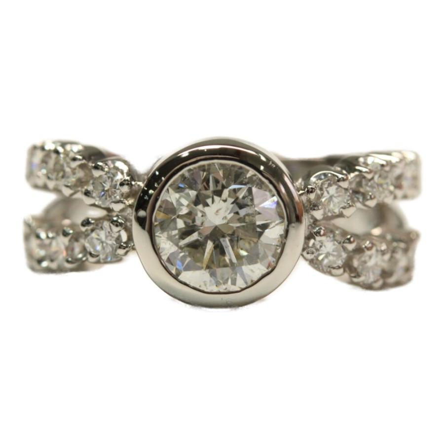 ベゼル・ダイヤモンド・ダイヤモンドリング・指輪/Pt900-7.5g/1.27ct/FD:0.57ct/11号/#51/プラチナカラー 翌日配送可/h230723/489360 : リファスタ ...