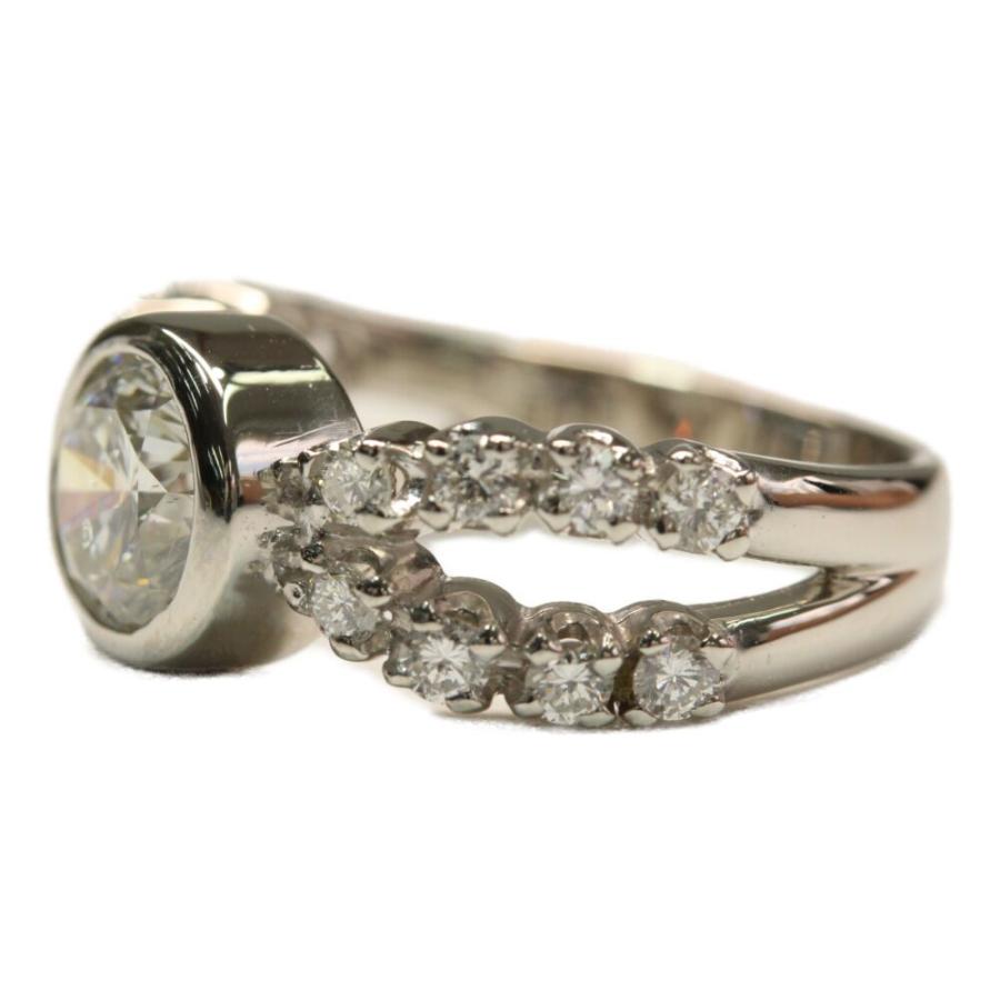 ベゼル・ダイヤモンド・ダイヤモンドリング・指輪/Pt900-7.5g/1.27ct/FD:0.57ct/11号/#51/プラチナカラー 翌日配送可/h230723/489360 : リファスタ ...