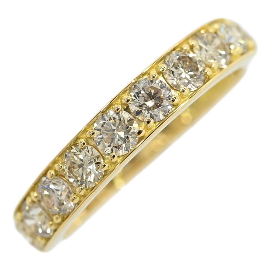 ハーフエタニティ 11P・ダイヤモンドリング・指輪/K18YG/750-2.1g/1ct/13号/#53/イエローゴールド 翌日配送可/h231018/497256 : リファスタ・Yahoo ...