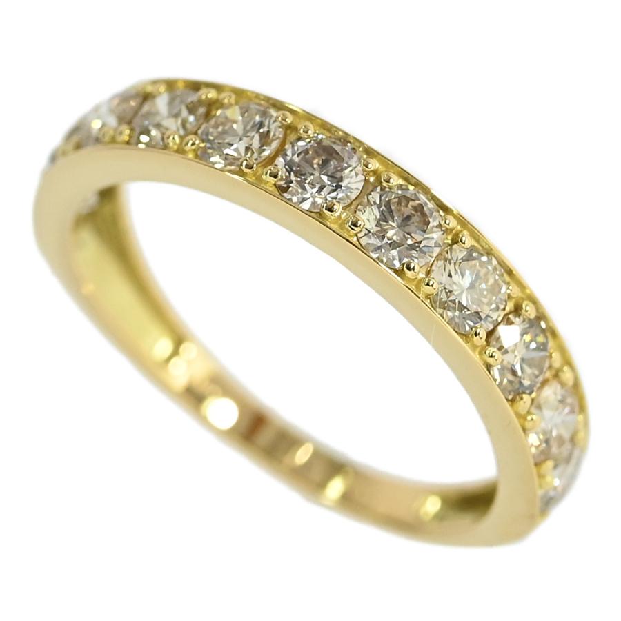 ハーフエタニティ 11P・ダイヤモンドリング・指輪/K18YG/750-2.1g/1ct/13号/#53/イエローゴールド 翌日配送可/h231018/497256 : リファスタ・Yahoo ...