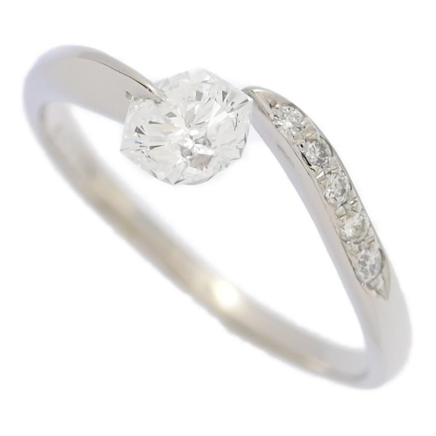 0.775ct/FD:0.08ct/1P・ダイヤモンド リング・指輪/Pt900-3.7g/19号/#59/プラチナ/プレゼント/記念日/h250110/541756 : リファスタ ...