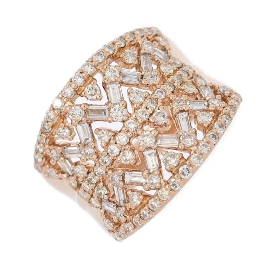 1.31ct/ダイヤモンド リング・指輪/K18PG/750-8.4g/13号/#53/ピンクゴールド/プレゼント/記念日/h250206/546409 : rrgb8410l : リファスタ ...