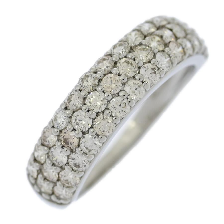 1ct/ハーフエタニティセッティング・パヴェセッティング・ダイヤモンドリング・指輪/Pt950-3.9g/12号/#52/プラチナ/プレゼント/h250423/554558 : リファスタ ...