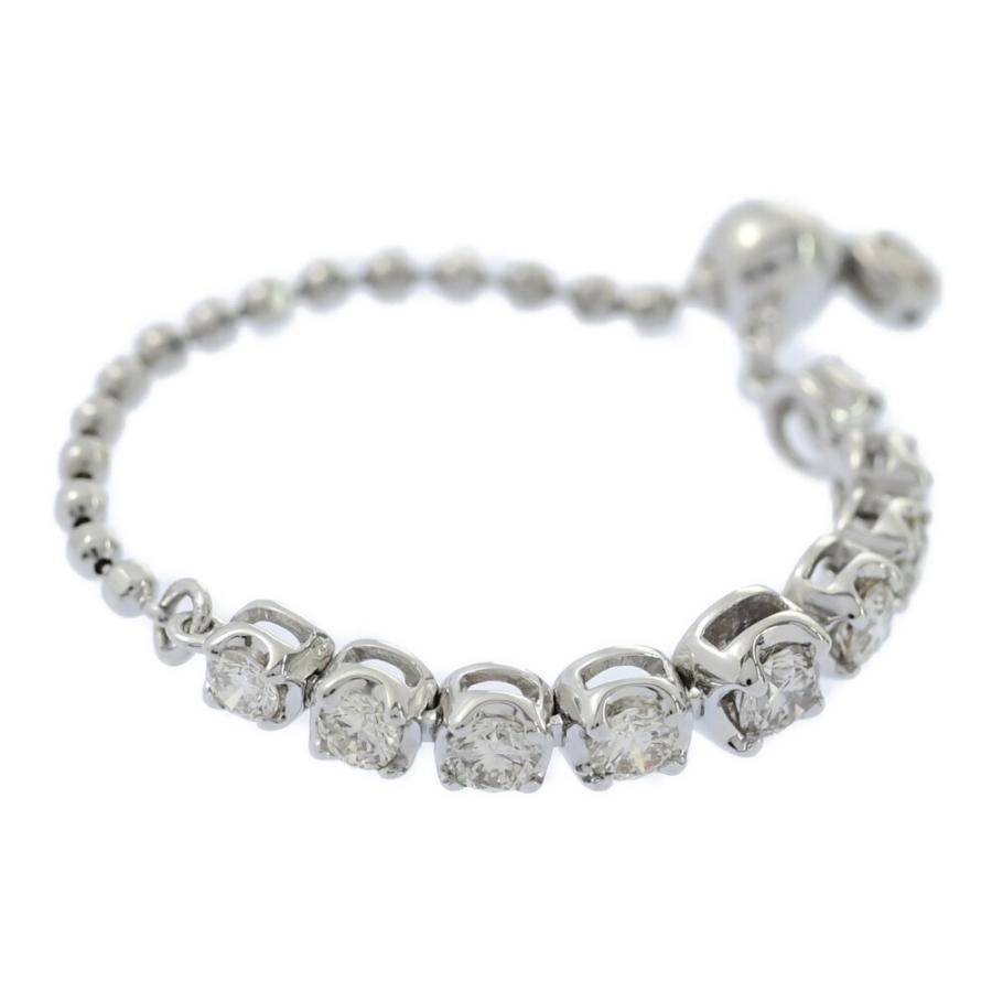 0.5ct/フリーリング ダイヤモンド チェーン リング・指輪/K18WG/750-1.7g/7-23号/#47/ホワイトゴールド/プレゼント/記念日/h250514/555050 : リ ...