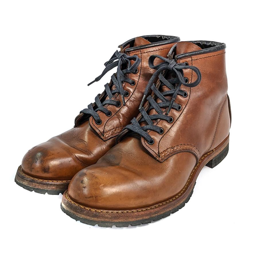 レッドウィング Classic Dress Beckman Boot Vibram・編み上げ ワークブーツ靴/9416/USA 8/ブラウン/REDWING 翌日配送可/b221206 ...