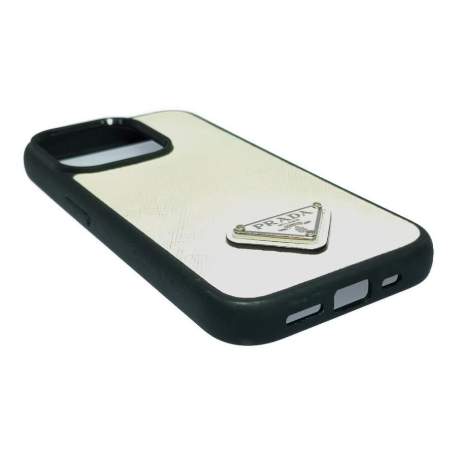 PRADA プラダ iPhone15Pro用カバー・スマートフォンケースポーチ/ホワイト/iPhoneケース/モバイルグッズ//b241014/535906 : vsha0067l : リ ...