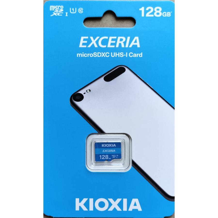 EXCERIA（KIOXIA） KIOXIA microSDXCカード 128GB LMEX1L128GG4 : ロドスPCストア - 通販 - Yahoo!ショッピング