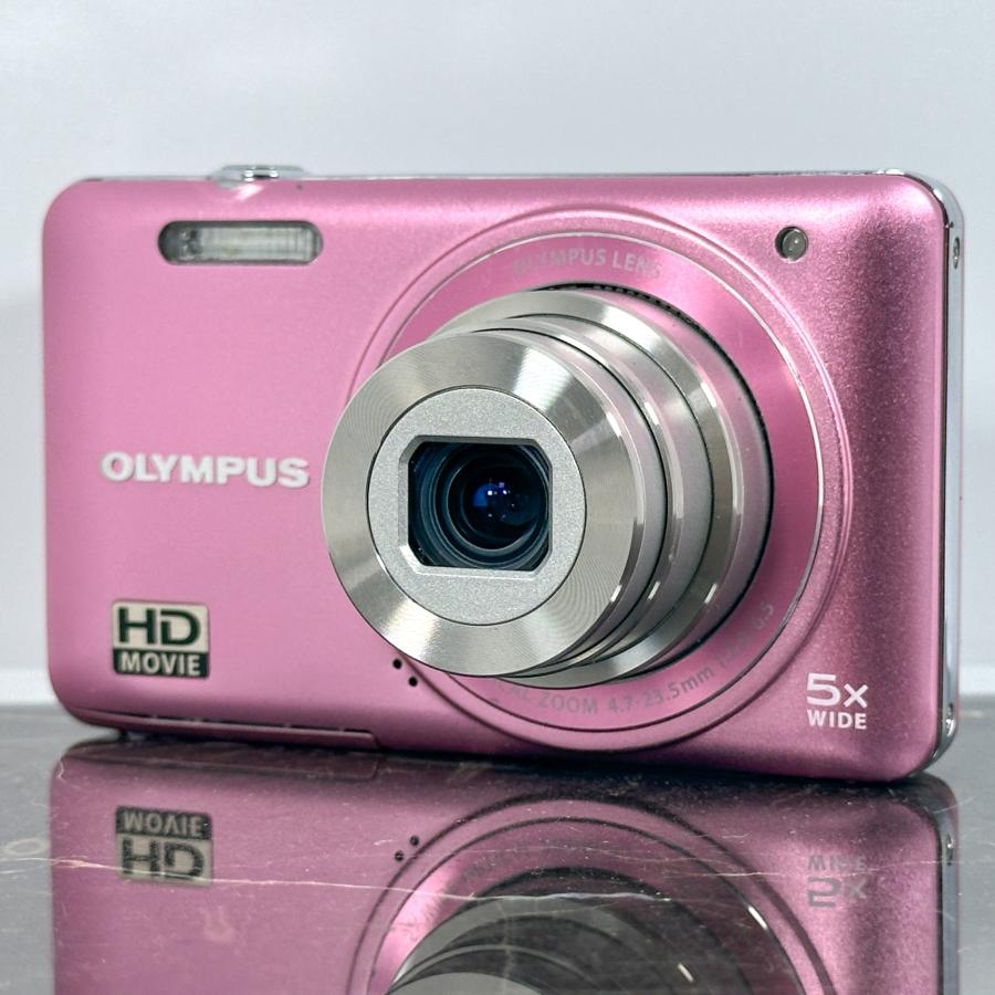 OLYMPUS オリンパス VG-140 ピンク D25-0149 : りずむ商店 - 通販 - Yahoo!ショッピング