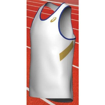 ASICS（アシックス） オーダーコンポ受注生産 ランニングシャツ（メンズ）レーシングエキスパートシルエット ライトトリコットTF素材 ...