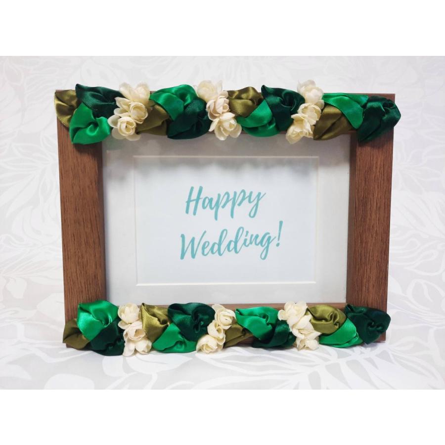 ハワイアンリボンレイ Ti Leaf Photo frame【ティリーフ フォトフレーム】 : Hawaiian Ribbon Lei Wai ...