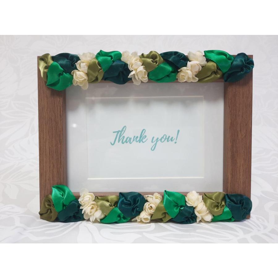 ハワイアンリボンレイ Ti Leaf Photo frame【ティリーフ フォトフレーム】 : Hawaiian Ribbon Lei Wai ...