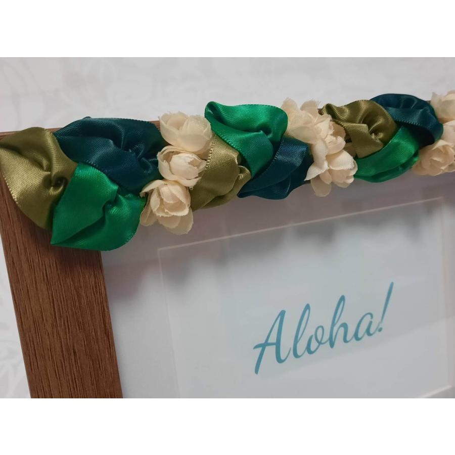 ハワイアンリボンレイ Ti Leaf Photo frame【ティリーフ フォトフレーム】 : Hawaiian Ribbon Lei Wai ...