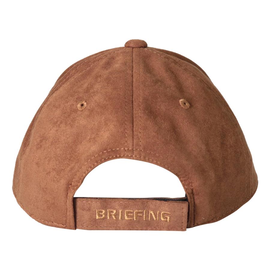 BRIEFING（ブリーフィング） 帽子 キャップ スエード メンズ BRG243M89 BRIEFING SUEDE INITIAL CAP スウェード サイズ調節可能 スポーツ アウトドア ...