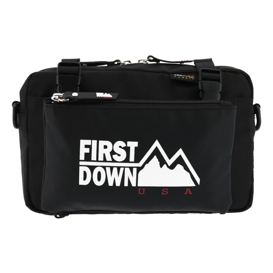 ファーストダウンUSA ショルダーバッグ 2WAY ダブル メンズ 38006 FIRSTDOWN USA | サコッシュ ポーチ 撥水 : first-38006 : リチャードYahoo ...