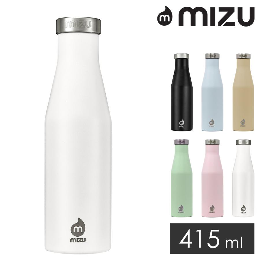 MIZU Mizu 水筒 ステンレスボトル 415ml 軽量 S4 ミズ 保温 保冷 スリムボトル ステンレスマグ マグボトル BPAフリー アウトドア キッチン雑貨 おしゃれ : リチャード ...