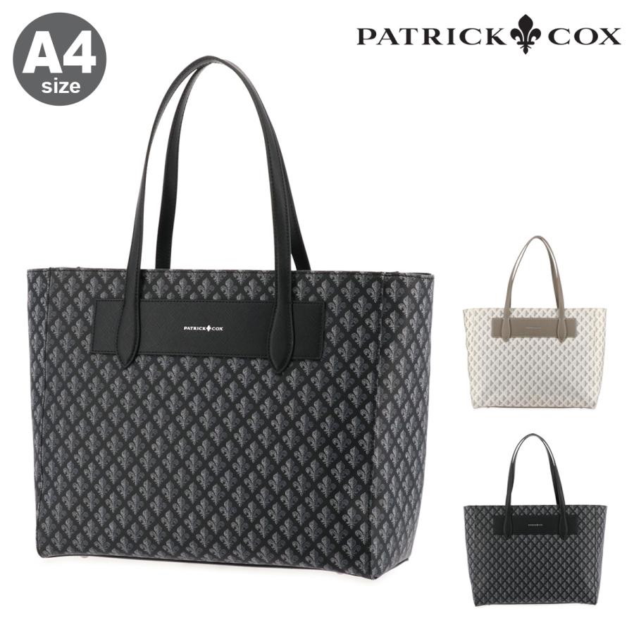 PATRICK COX パトリックコックス トートバッグ A4 レディース PXLHEAH1 カラフルメゾン 通勤 大容量 軽量 自立 肩掛け モノグラム ブランド : リチャードYahoo ...