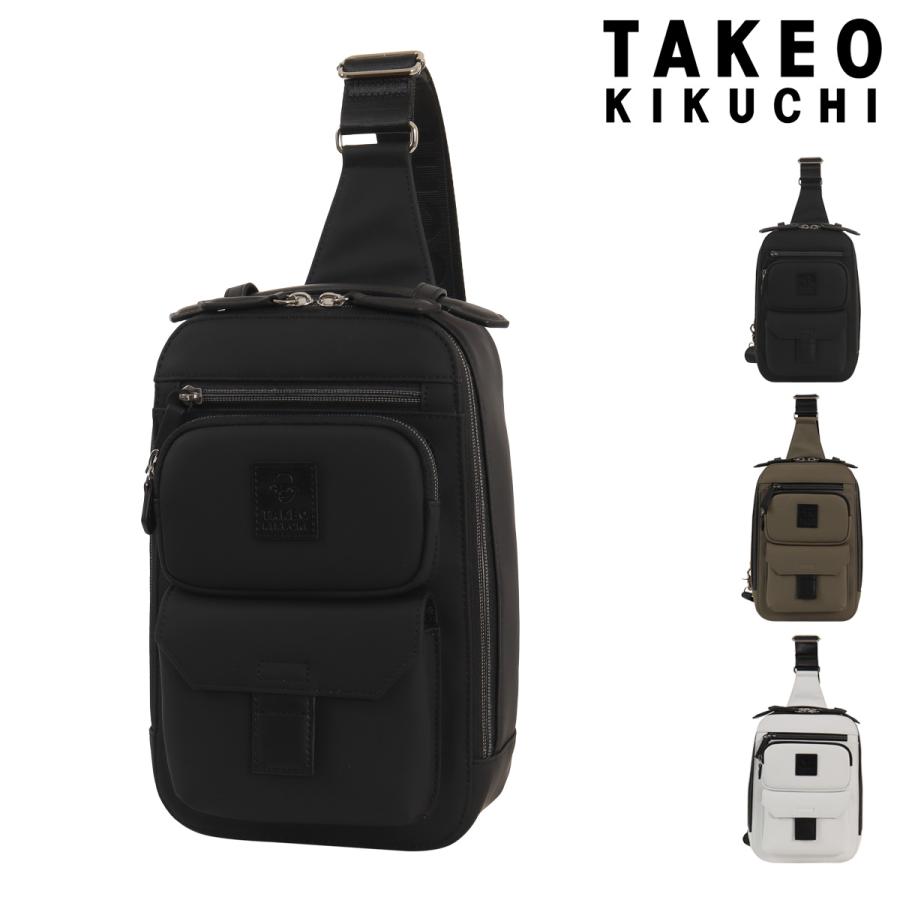 TAKEO KIKUCHI タケオキクチ ボディバッグ ショルダーバッグ ワンショルダー 斜め掛け 縦型 メンズ 732922 ベルクロ II 40周年記念 : リチャードYahoo!店 ...