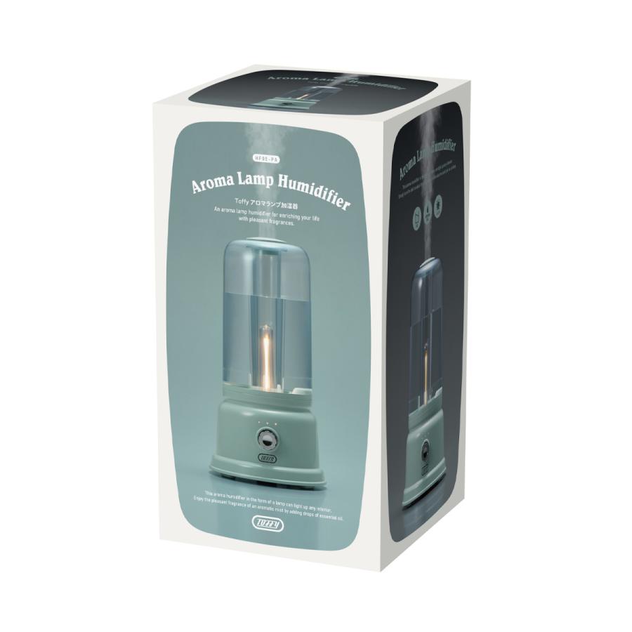 Toffy トフィー 加湿器 超音波振動式 アロマランプ 1L HF05 アロマランプ加湿器 ライト 照明 卓上 寝室 アロマ対応 シンプル レトロ 6ヶ月保証 : リチャードYahoo!店 ...