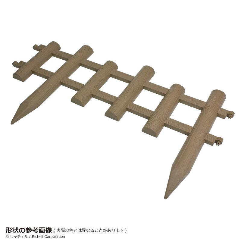 リッチェル ガーデンフェンス 木目調 60型 Richell 公式ショップ : リッチェル Yahoo!ショッピング店 - 通販 - Yahoo!ショッピング