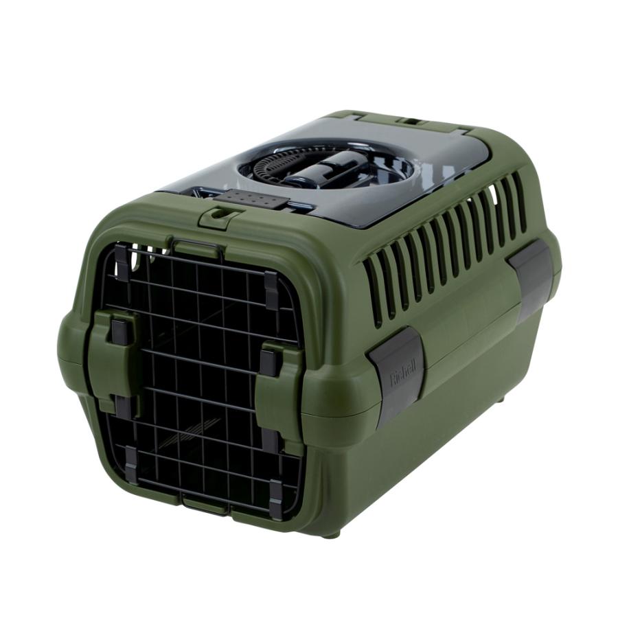 リッチェル（Richell） ES キャンピングキャリーR ダブルドア S クレート キャリー 旅行 おでかけ 防災 ペット 犬 猫 超小型犬 小型犬 プラスチック 公式ショップ : リッ ...