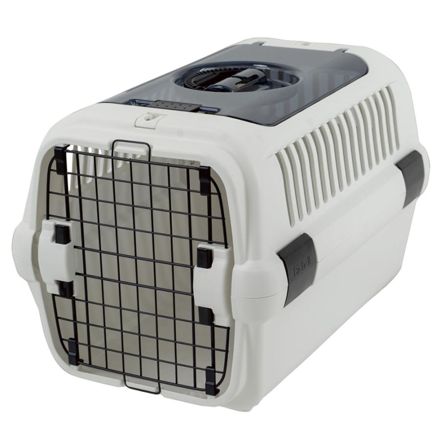 リッチェル（Richell） ES キャンピングキャリーR ダブルドア M クレート キャリー 旅行 おでかけ 防災 ペット 犬 猫 超小型犬 小型犬 プラスチック 公式ショップ : リッ ...