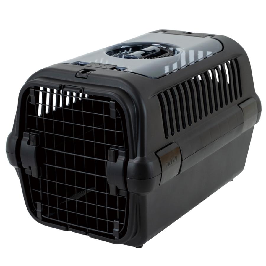 リッチェル（Richell） ES キャンピングキャリーR ダブルドア M クレート キャリー 旅行 おでかけ 防災 ペット 犬 猫 超小型犬 小型犬 プラスチック 公式ショップ : リッ ...