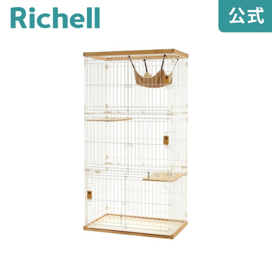 リッチェル 木製お掃除簡単キャットサークル M Richell 公式ショップ : リッチェル Yahoo!ショッピング店 - 通販 - Yahoo!ショッピング