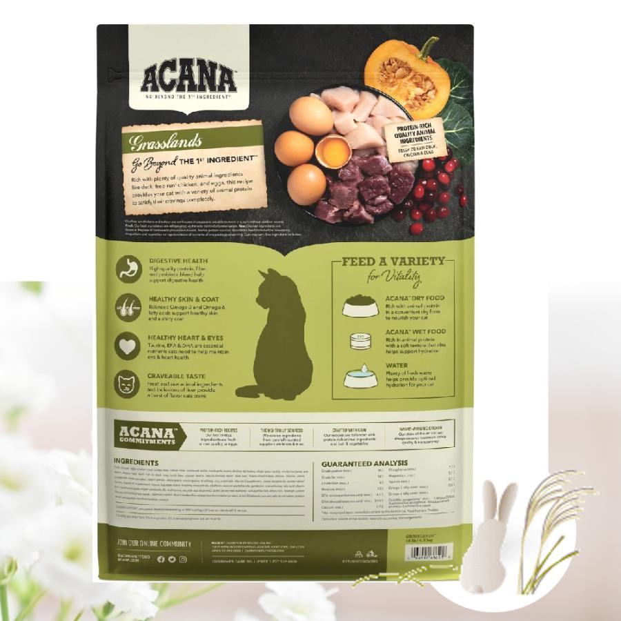 ACANA アカナ グラスランド キャットフード 4.5kg - アメリカ産 -【新鮮フ ード日本到着】 : リシェスハーベスト - 通販 - Yahoo!ショッピング