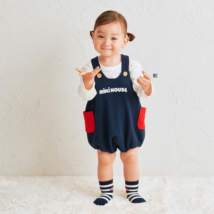 【WEB限定】ミキハウス ミキロゴ ロンパース WebLimited（80-90cm）ミキハウス正規販売店 メール便OK : RICKYTOWN - 通販 - Yahoo!ショッピング