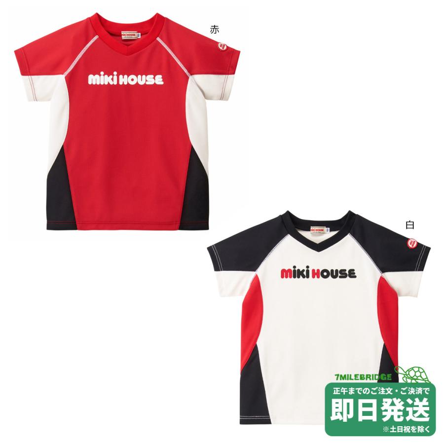 セール30%OFF！ミキハウス ミキロゴ 吸汗速乾 半袖Tシャツ(80cm-150cm)ミキハウス正規販売店 メール便OK :10-5225-575:RICKYTOWN - 通販 ...