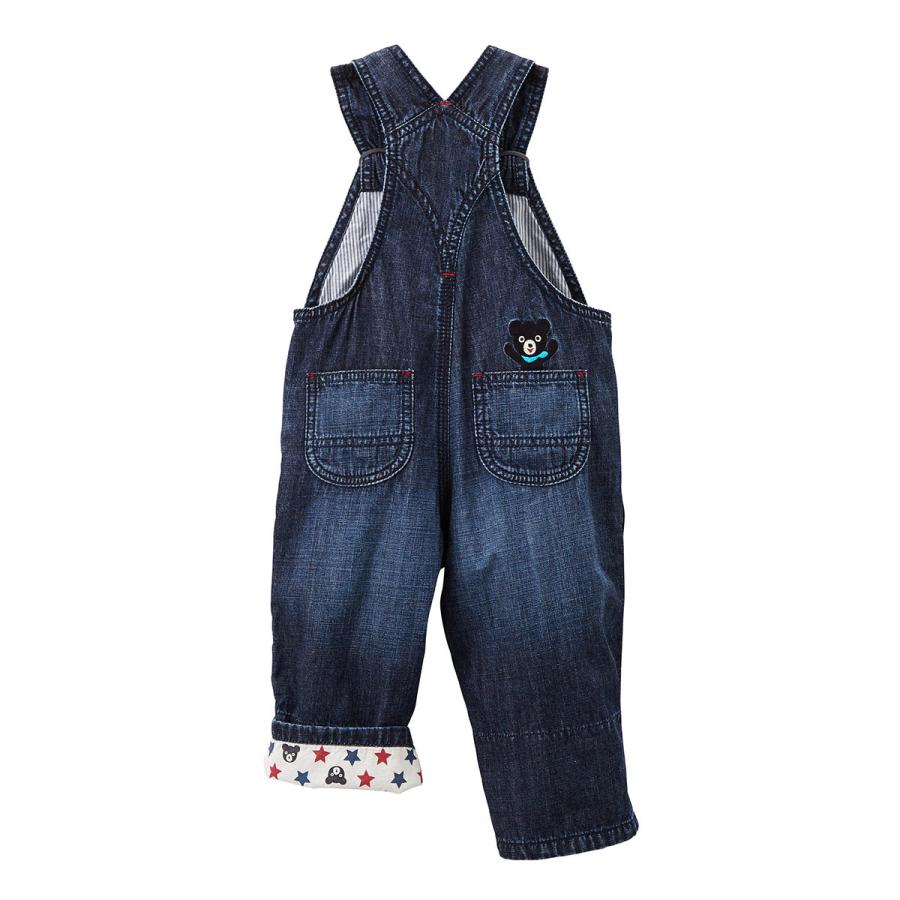 セール30%OFF！ダブルビー ブラックベア刺繍＆ワッペン オーバーオール(80-110cm)ミキハウス正規販売店 メール便不可 : RICKYTOWN - 通販 - Yahoo!ショッピング