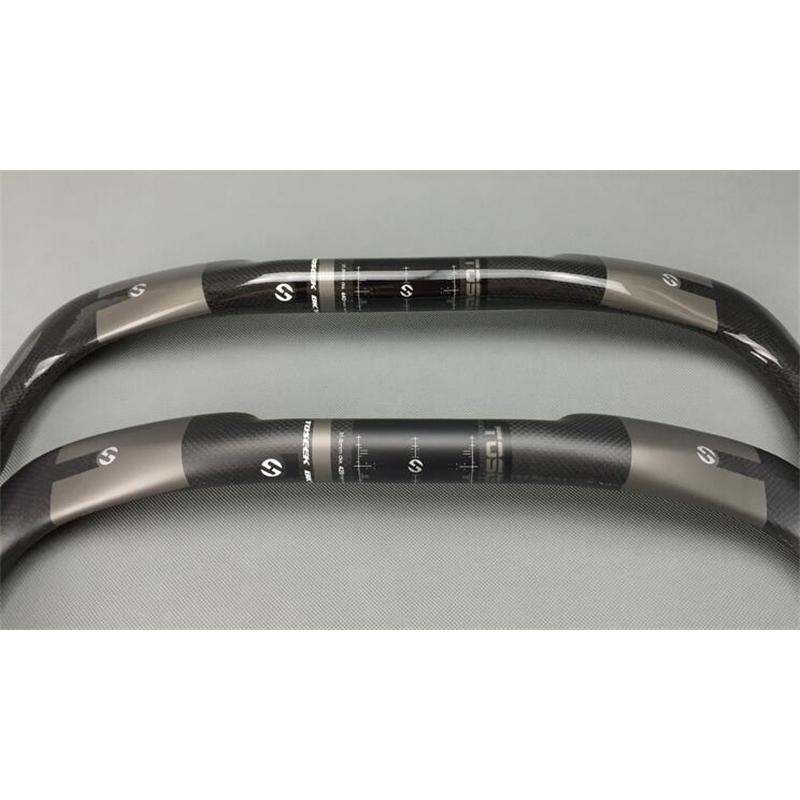 TOSEEKハンドル TTハンドル 3K カーボンハンドル 自転車ハンドル ピストハンドル TK404 : tk404 : リドク - 通販 - Yahoo!ショッピング