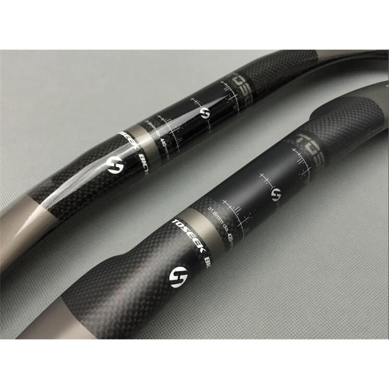 TOSEEKハンドル TTハンドル 3K カーボンハンドル 自転車ハンドル ピストハンドル TK404 : tk404 : リドク - 通販 - Yahoo!ショッピング