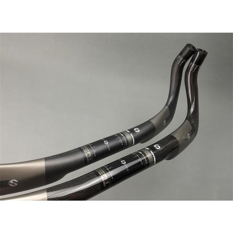 TOSEEKハンドル TTハンドル 3K カーボンハンドル 自転車ハンドル ピストハンドル TK404 : tk404 : リドク - 通販 - Yahoo!ショッピング
