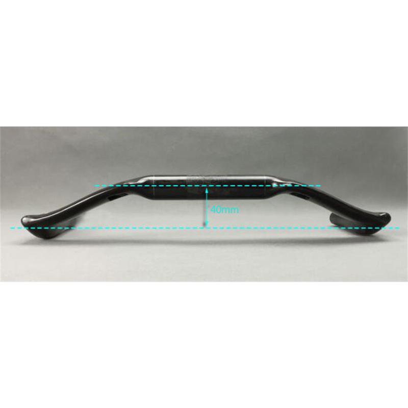 TOSEEKハンドル 自転車ハンドル TTハンドル カーボンハンドル ピストハンドル ハンドルバー TK406 : リドク - 通販 ...