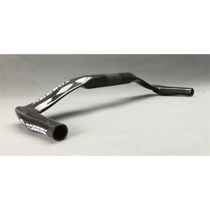 TOSEEKハンドル 自転車ハンドル TTハンドル カーボンハンドル ピストハンドル ハンドルバー TK406 : リドク - 通販 ...