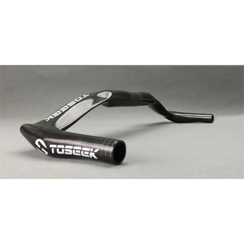 TOSEEKハンドル 自転車ハンドル TTハンドル カーボンハンドル ピストハンドル ハンドルバー TK406 : リドク - 通販 ...