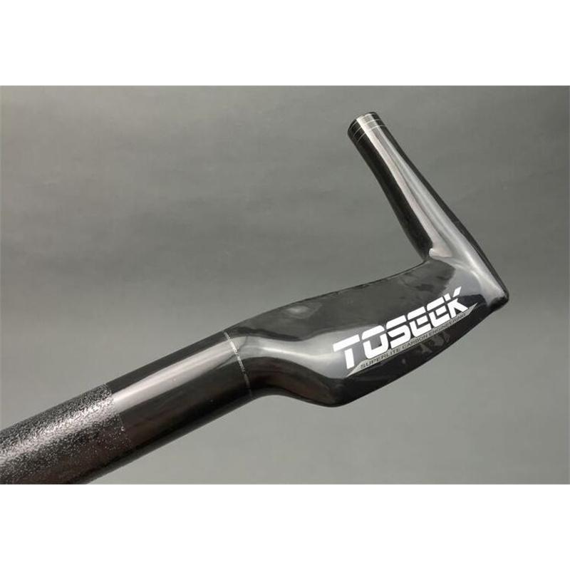 TOSEEKハンドル 自転車ハンドル TTハンドル カーボンハンドル ピストハンドル ハンドルバー TK406 : リドク - 通販 ...