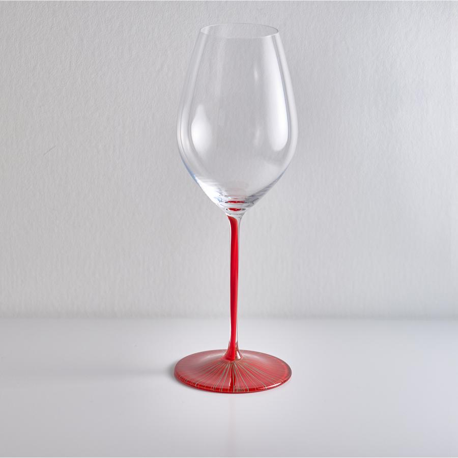RIEDEL リーデル公式 ファット・ア・マーノ HANABI シャンパーニュ・ワイン・グラス／甲州 レッド 1個入 4900/28R-H-WEB ラッピング不可 : リーデル公式 Yahoo ...