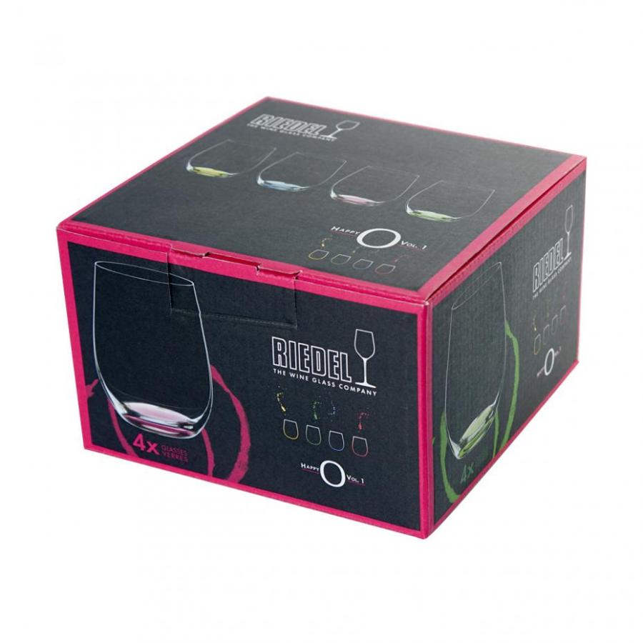 RIEDEL（リーデル） リーデル公式 ジ・オー・ワインタンブラー ハッピー・オー 4色入 5414/44 ラッピング無料 : リーデル公式 ...