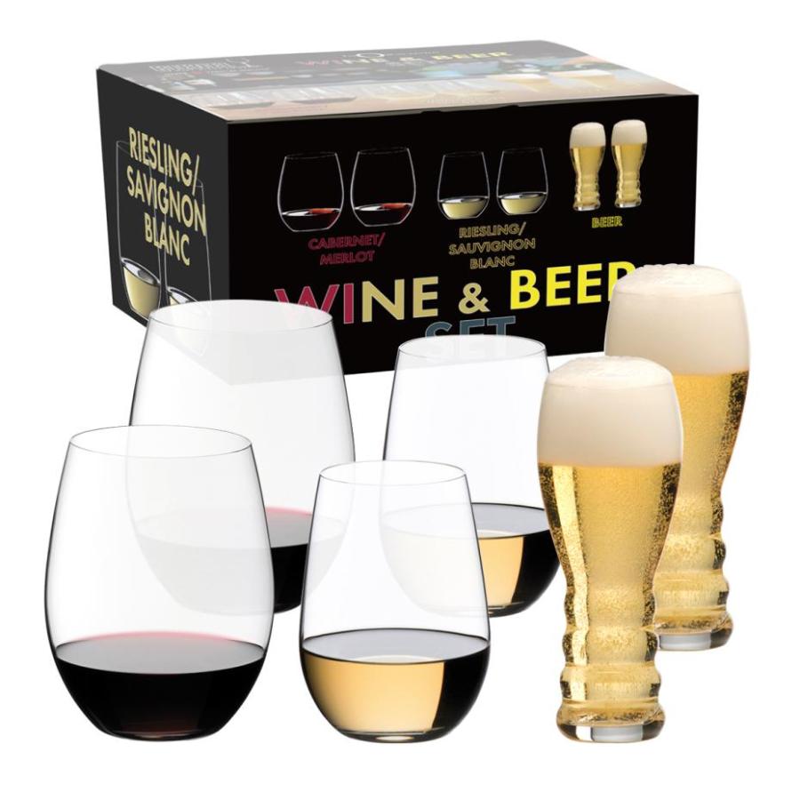 RIEDEL（リーデル） リーデル公式 ジ・オー・ワインタンブラー ワイン＆ビール・セット 各2個入 5414/98 ラッピング無料 ...