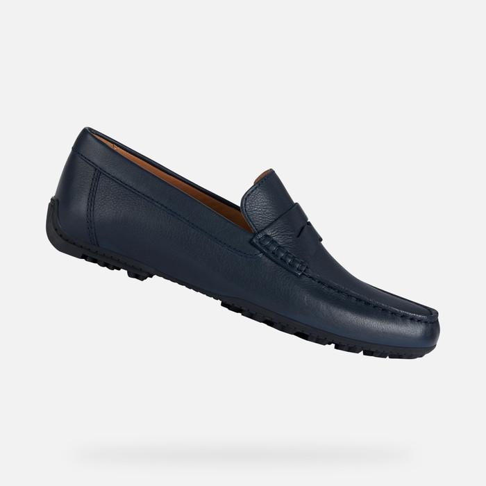 GEOX 【メンズ】GEOX / ジェオックス U35CFB Kosmopolis+Grip Loafers C4002 ローファー NAVY ネイビー : Rifare Yahoo!ショップ ...